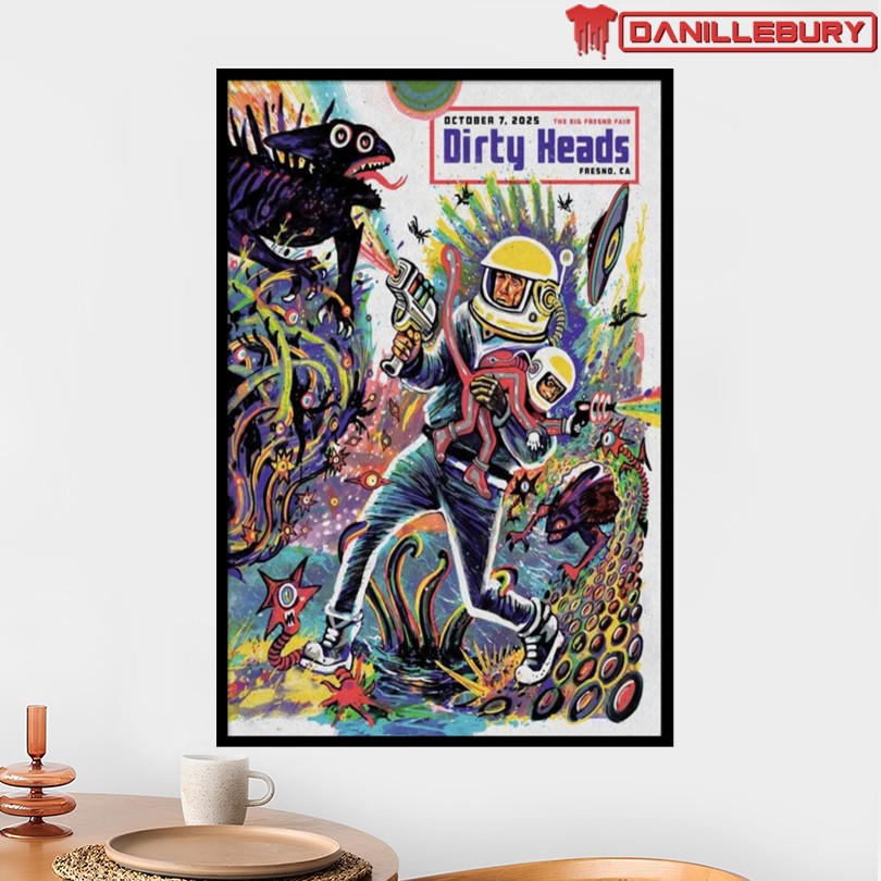 Dirty Heads Fresno Oct 7 2025 Poster