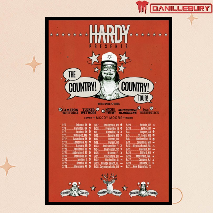 Hardy Concert Series 2026 Poster
