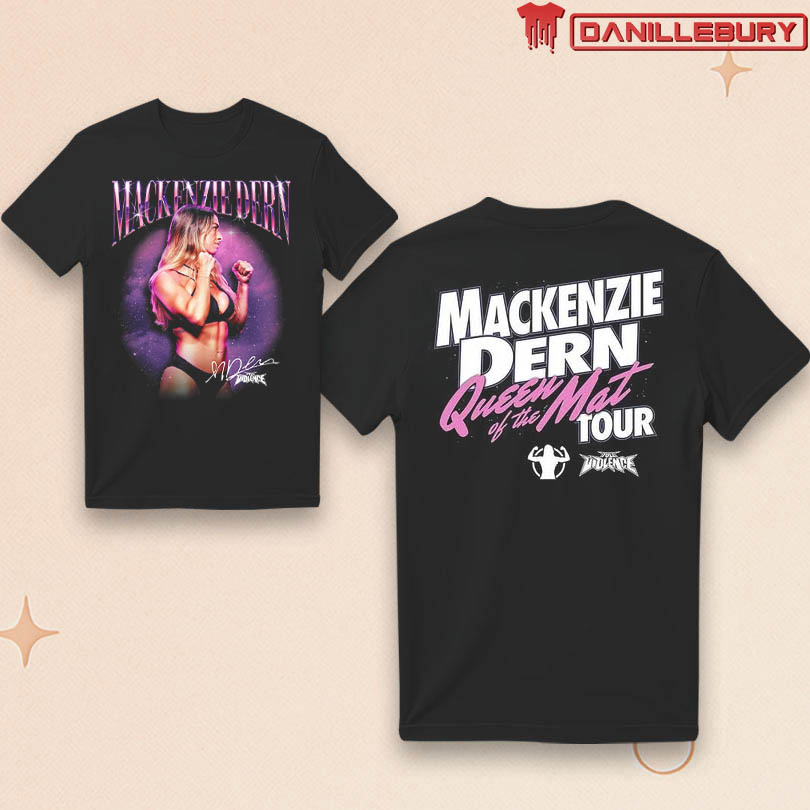 Mackenzie Dern Queen Of The Mat Tour 2025 T-Shirt
