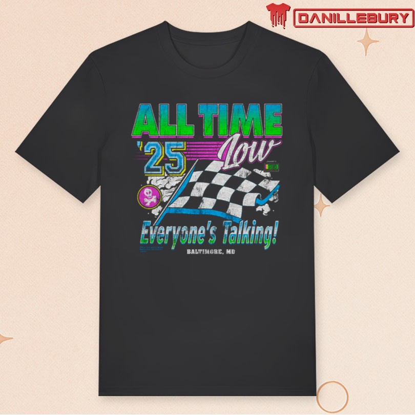 Official All Time Low Everyone's Talking! Racing Merch