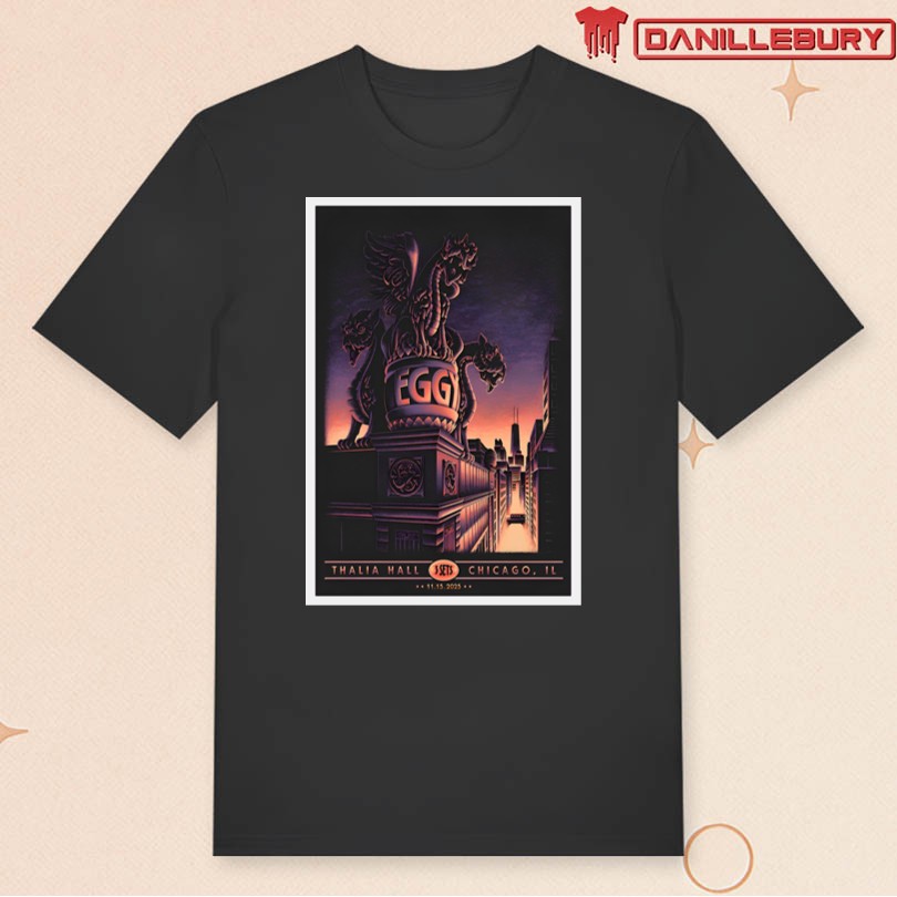 Eggy Band Nov 15 2025 Thalia Hall Chicago IL Poster