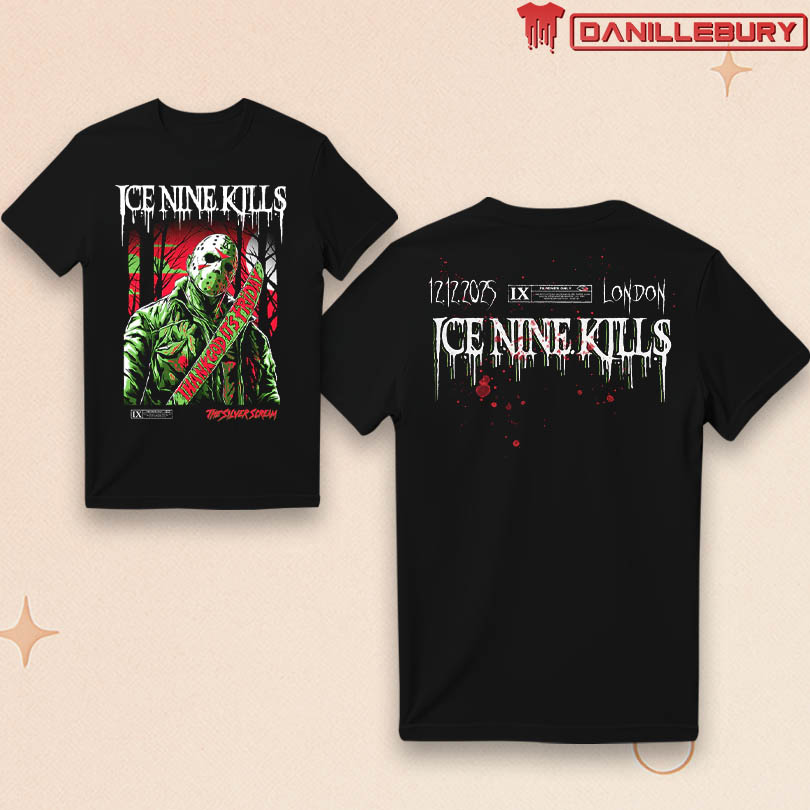 Official Ice Nine Kills Dec 10, 2025 Nottingham UK Merch