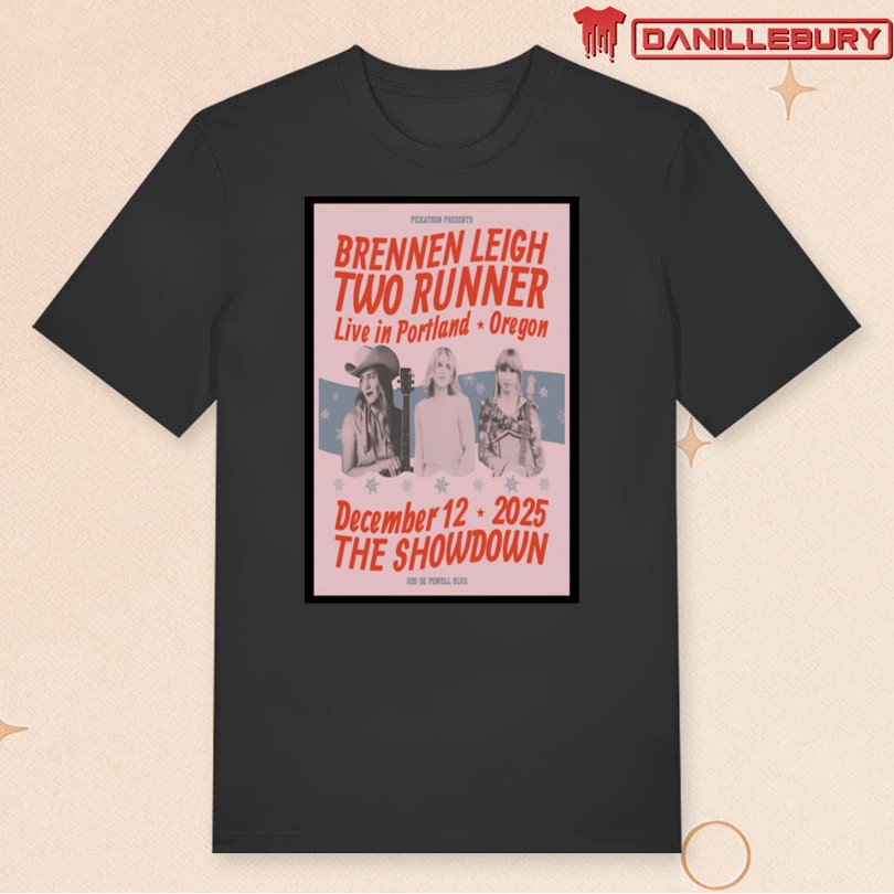 Two Runner & Brennen Leigh 2025 Portland Oregon Poster