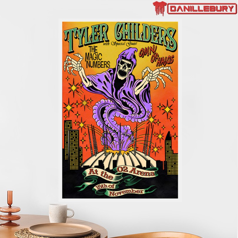 Tyler Childers The O2 Nov 15 2025 Show Poster