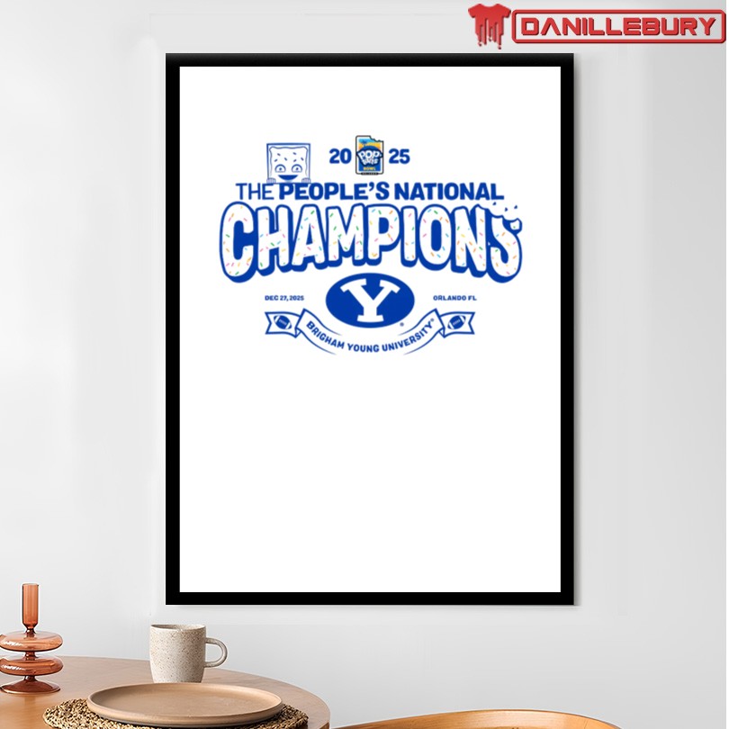 2025 POP-TARTS Bowl BYU CHAMPS SST Merch