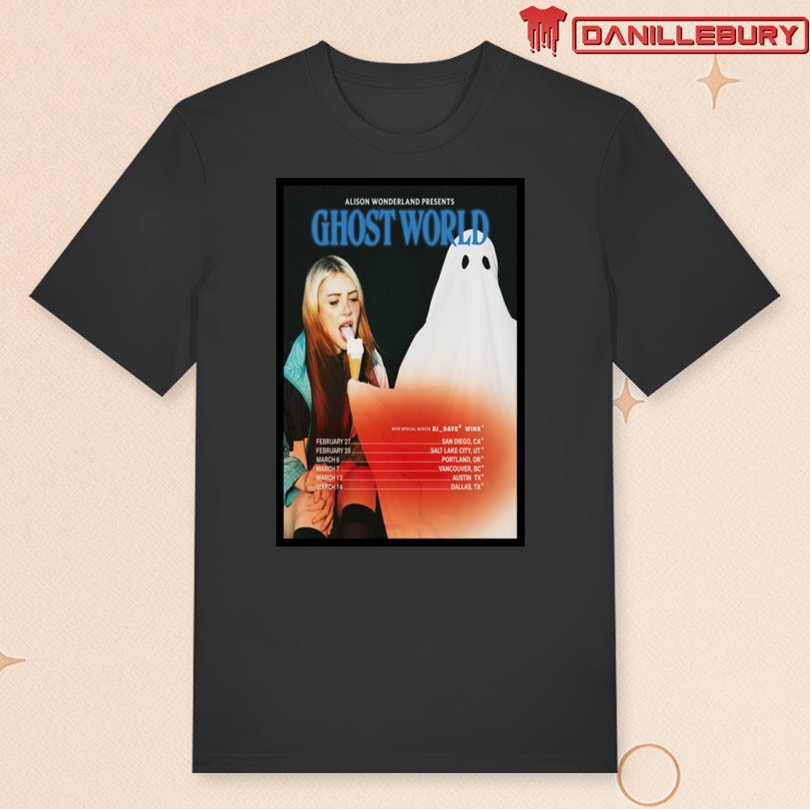 Alison Wonderland 2026 Ghost World Tour Poster