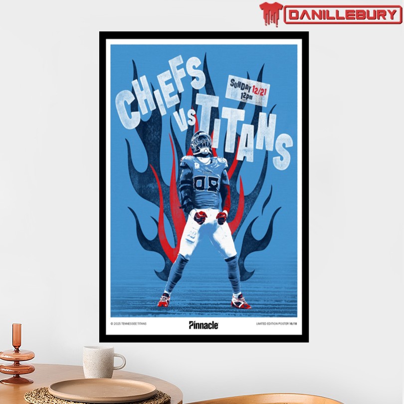 Chiefs Titans NFL Dec 21 2025 Poster