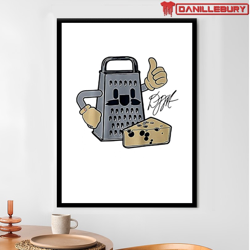 D.J. Moore Cheese Grater Chicago Bears Signature T-Shirt