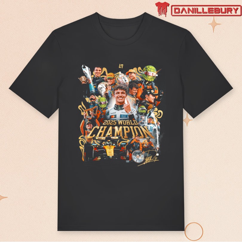 Lando Norris 2025 World Drivers' Champions Merch