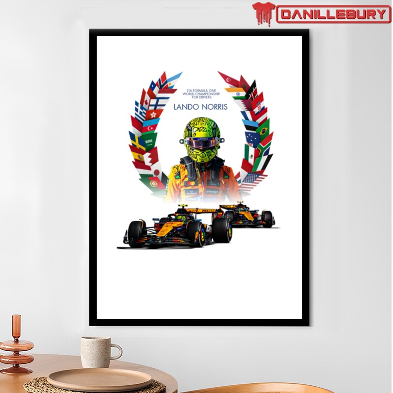 Lando Norris Is Your 2025 FIA Formula One World Champion Merch