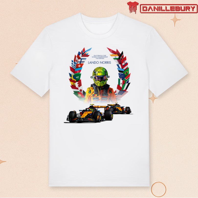Lando Norris Is Your 2025 FIA Formula One World Champion Merch