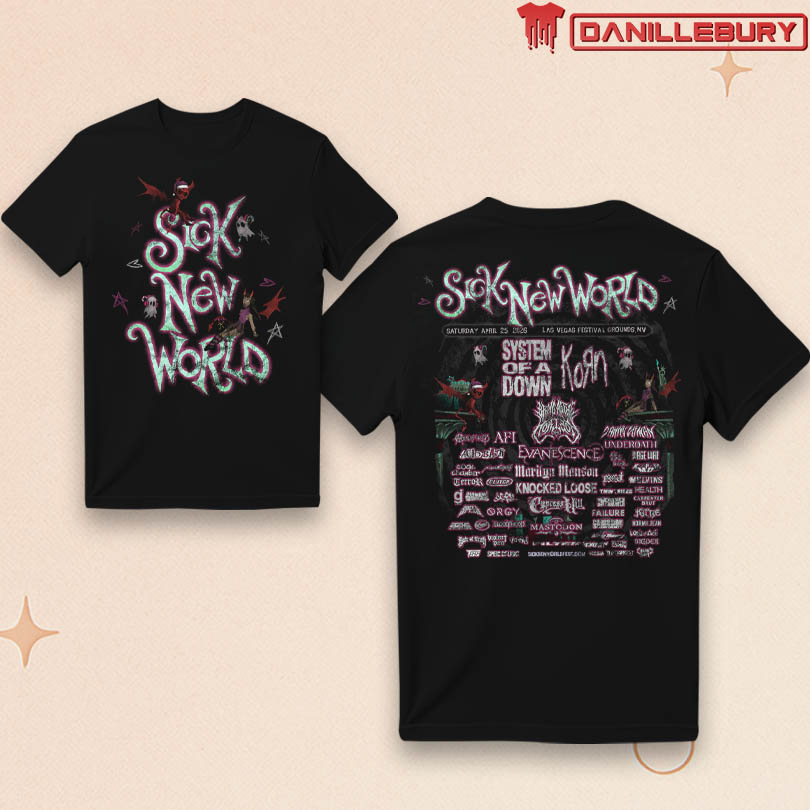 Official Sick New World Las Vegas 2026 Merch