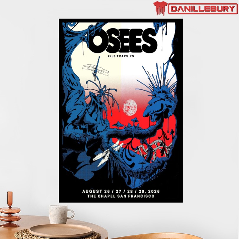 Osees San Francisco California August 26-29 2026 Poster