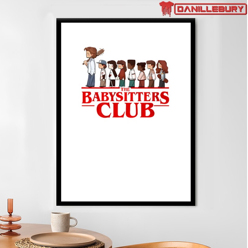 The Baby Sitters Club Steve Harrington Stranger Things Cartoon Shirt
