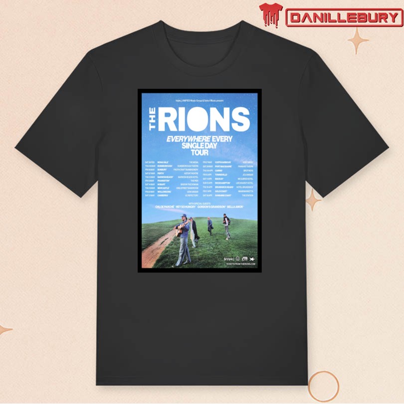 The Rions Everywhere Every Single Day 2026 Tour Poster