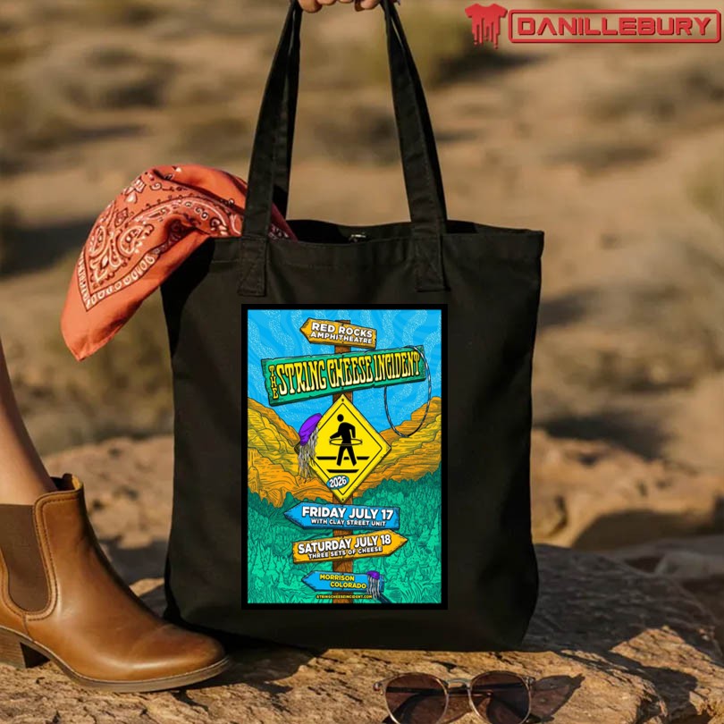 The String Cheese Incident Red Rocks Morrison CO Jul 17 & 18 2026 Poster