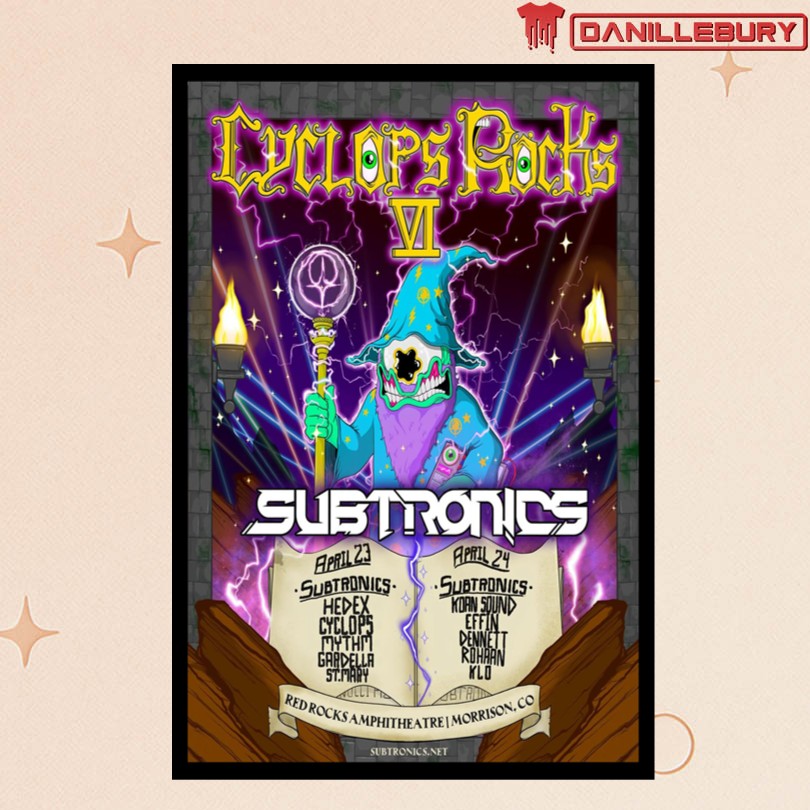 Cyclops Rocks 6 Apr 23-24 2026 Morrison Poster