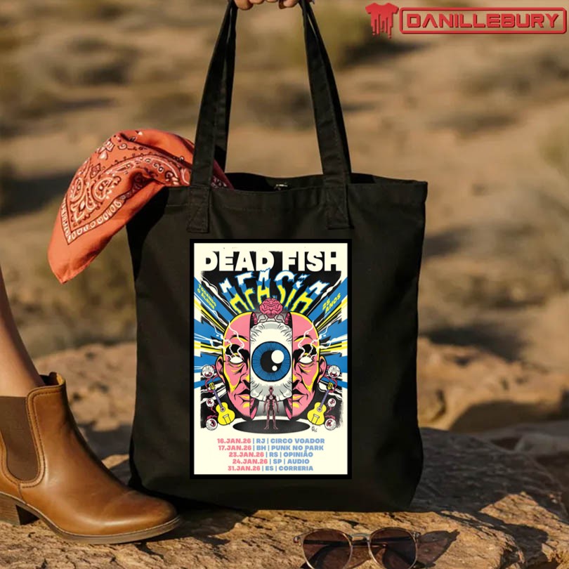 Dead Fish Winter Tour 2026 Poster