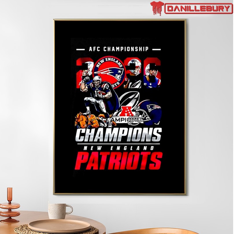 New England Patriots 2026 AFC Championship mascot shirt