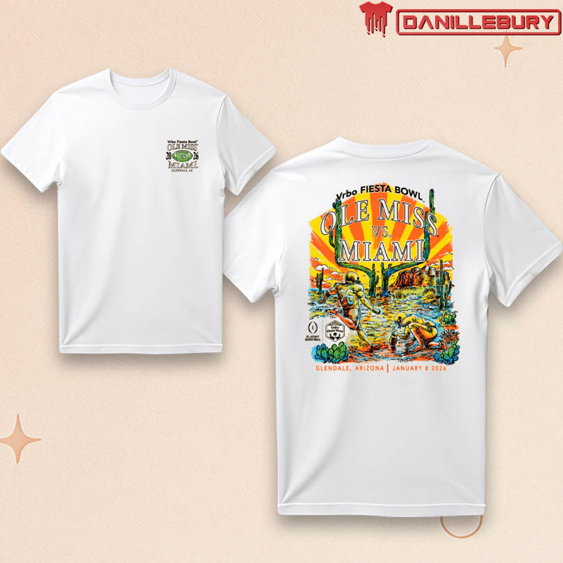 Ole Miss Vs Miami Sugar Bowl Glendale Arizona Jan 8 2028 Tee